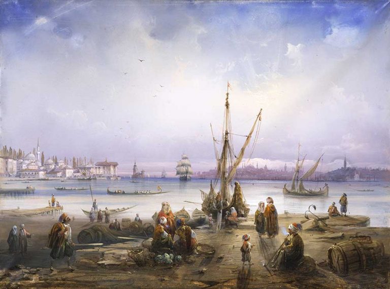 Carlo Bossoli Istanbul'a Bakış - İstanbul Sanat Evi