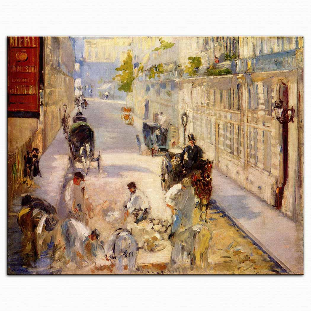 Edouard Manet Berne Caddesinde işçiler - İstanbul Sanat Evi