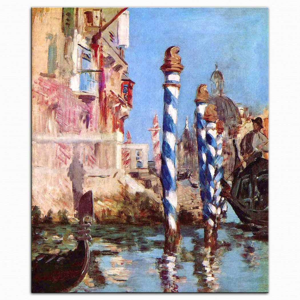 Edouard Manet Venedik'te Grand Kanal - İstanbul Sanat Evi