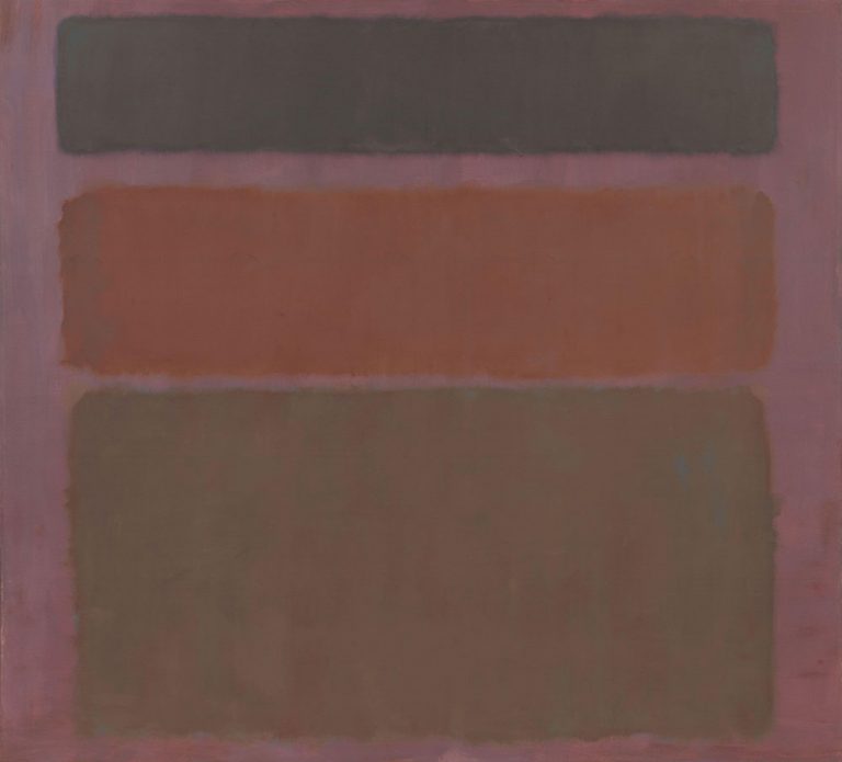 Mark Rothko No 16 kompozisyon tablosu | istanbul sanat evi