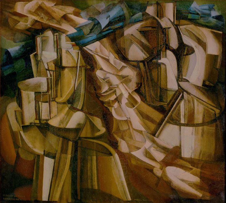 Marcel Duchamp Nülerle Çevrili Kral ve Kraliçe - İstanbul Sanat Evi